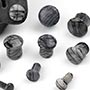Single Flare Picasso Jasper Plugs
