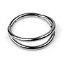 Titanium Double Echo Clicker Ring