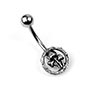 Mushroom Grove Navel Stainless Steel Belly Piercing