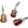 Amber Instrument Silver Pendant
