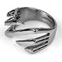 Stainless Steel Broken Illusion Ring