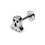 Steel Ghost Labret For Various Piercings