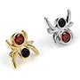 14k Gold Gemmed Spider Threadless End