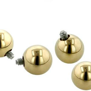 CUSTOM ORDER Threaded Balls