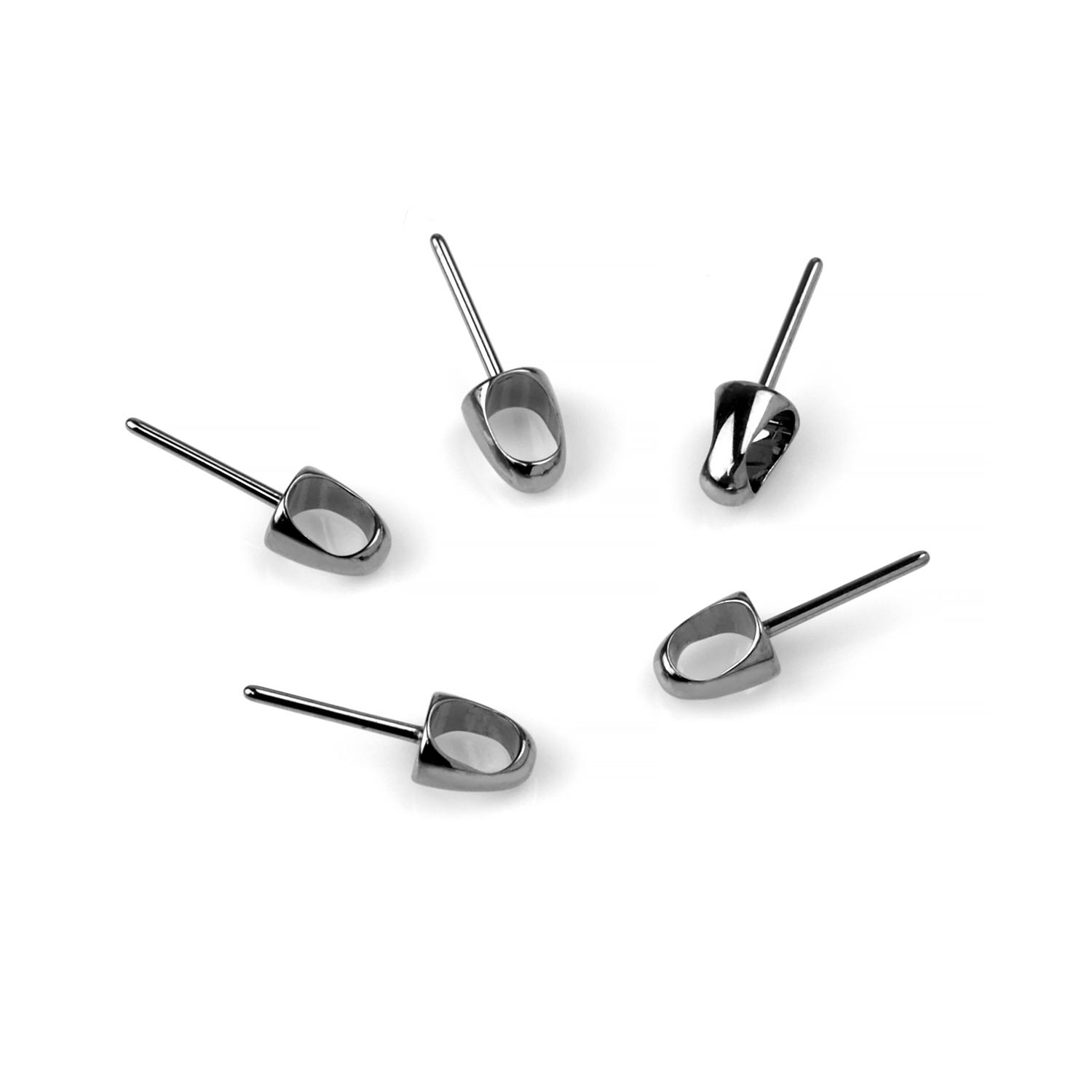 Titanium Threadless Bored Bullet Ends