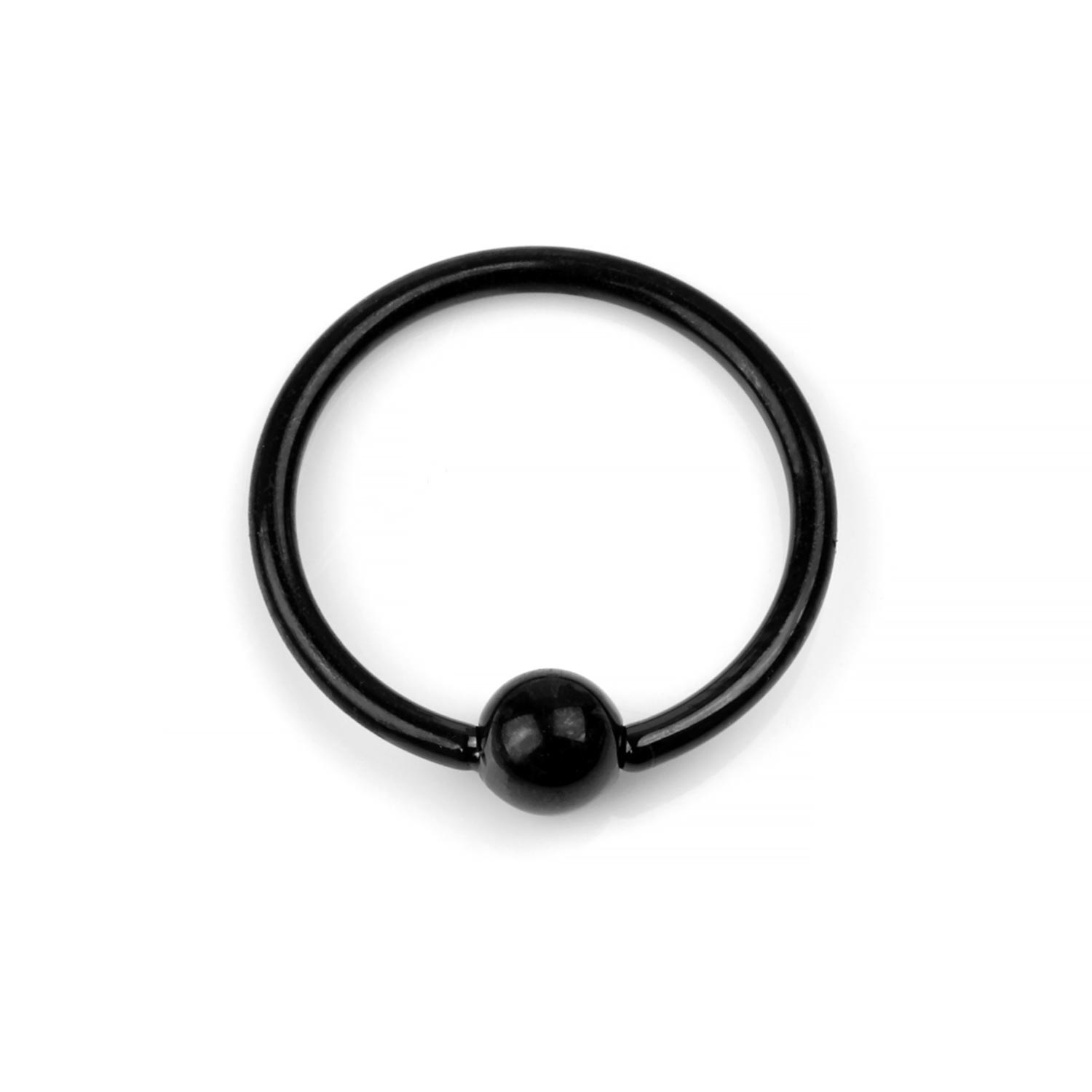 Titanium Fixed Bead Captive Ring