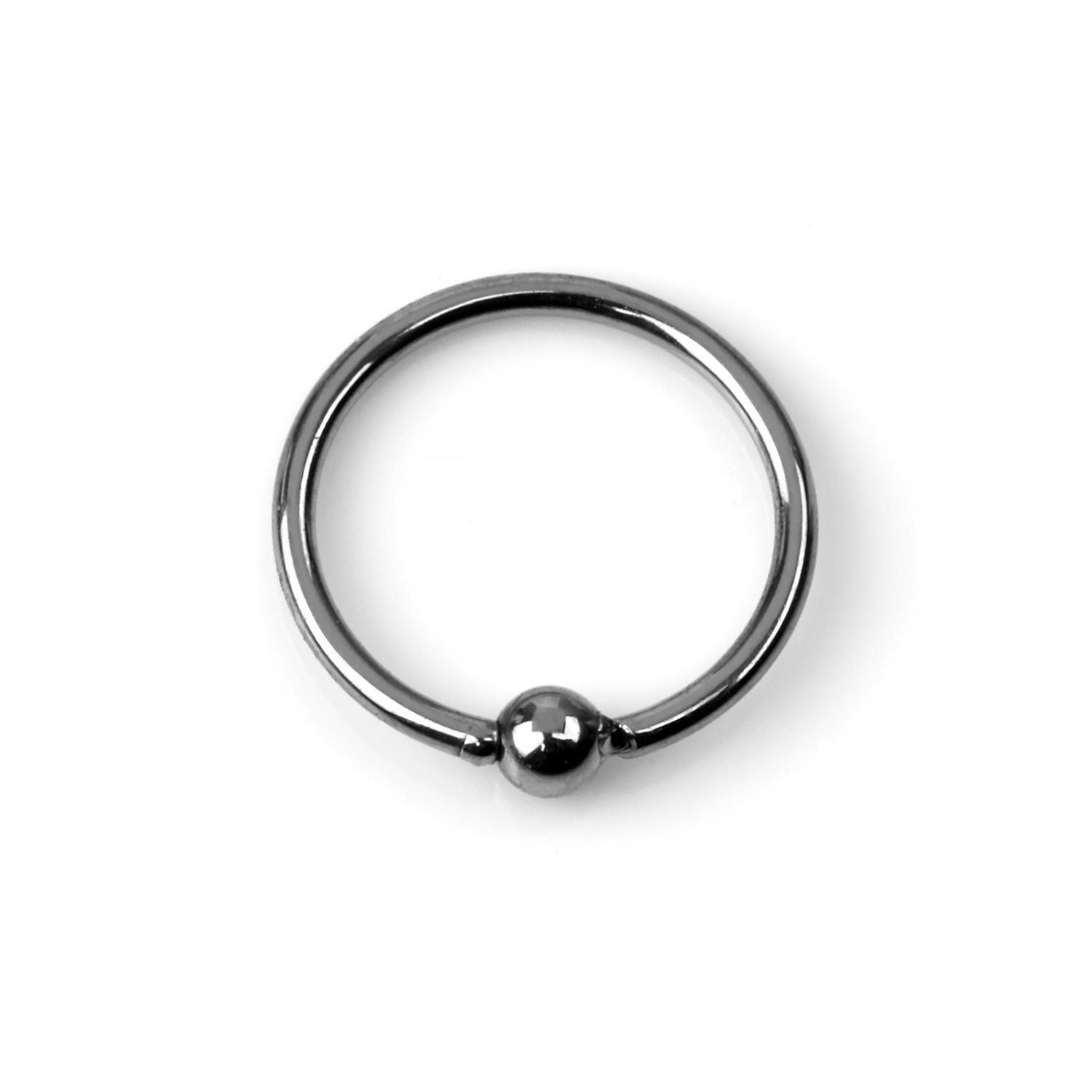 Titanium Fixed Bead Captive Ring