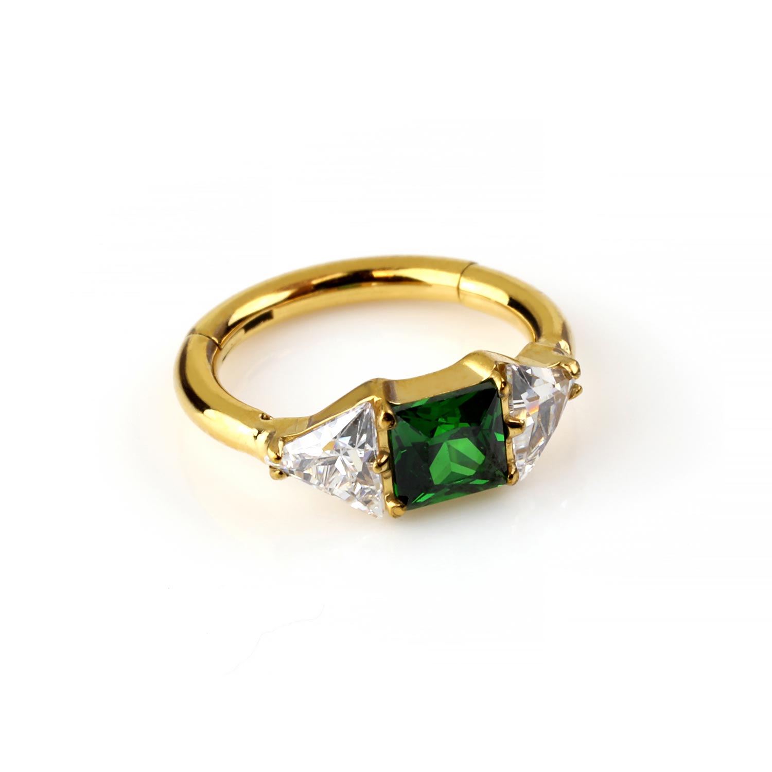 Titanium Emerald Crest Clicker