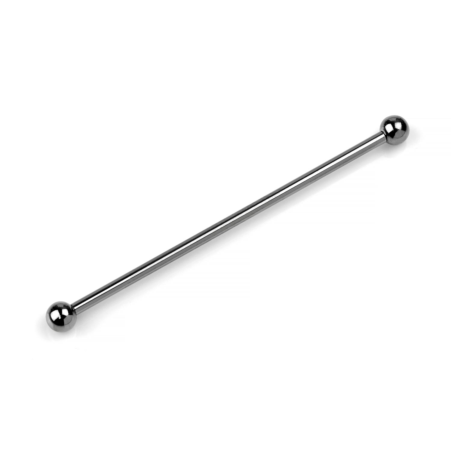 Titanium Internally Threaded Industrial Barbell