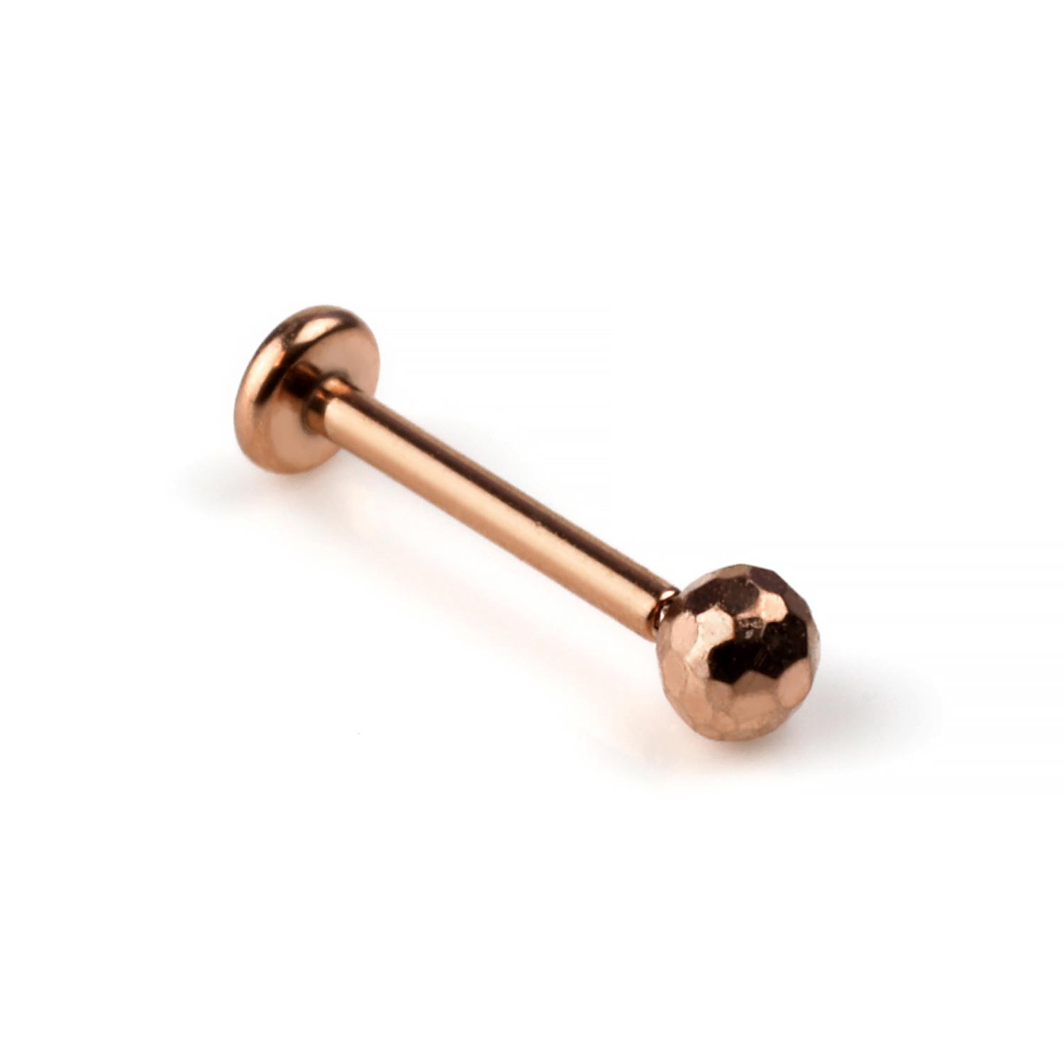 Titanium Labret Multi-faceted Ball End Various Piercings