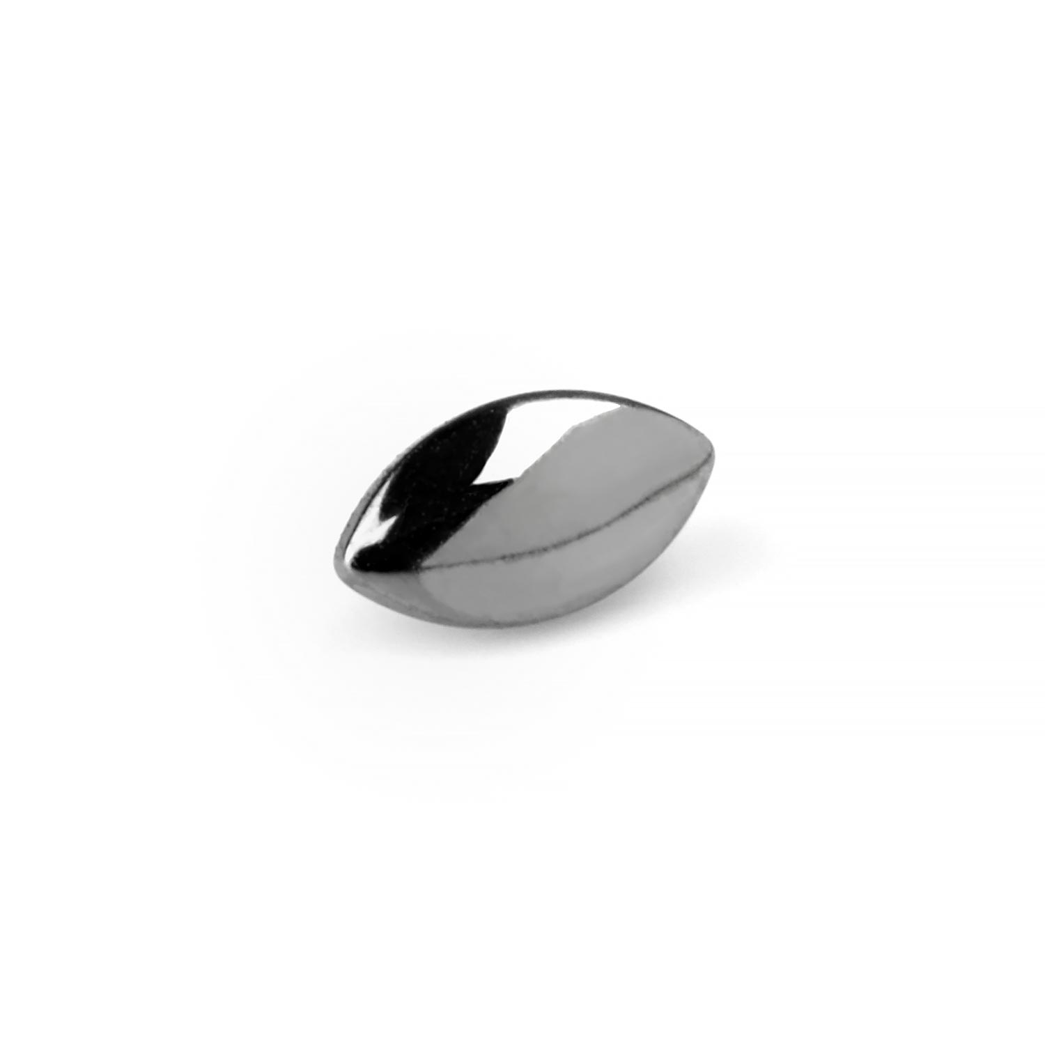 Titanium Internally Threaded Marquise Ends