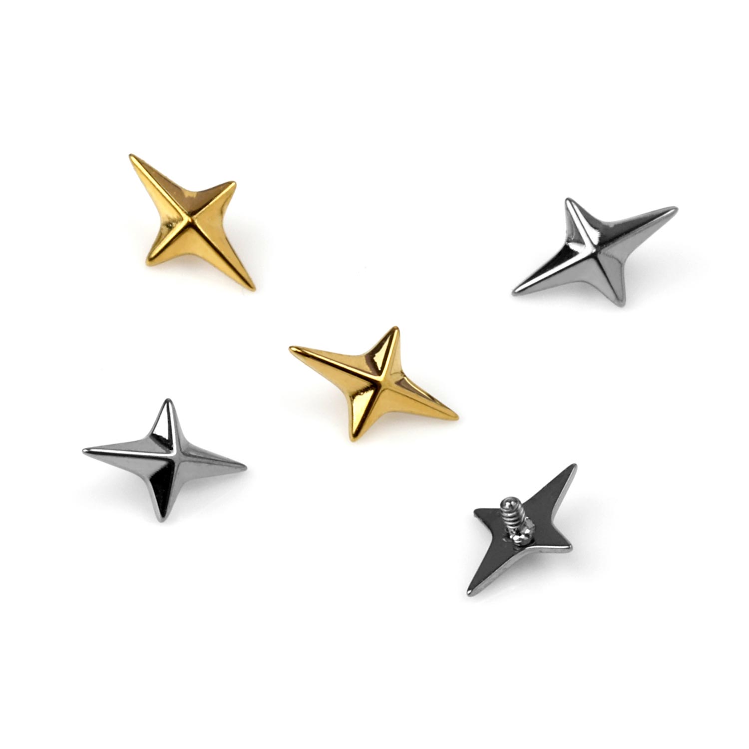 Titanium Internally Threaded North Star Ends