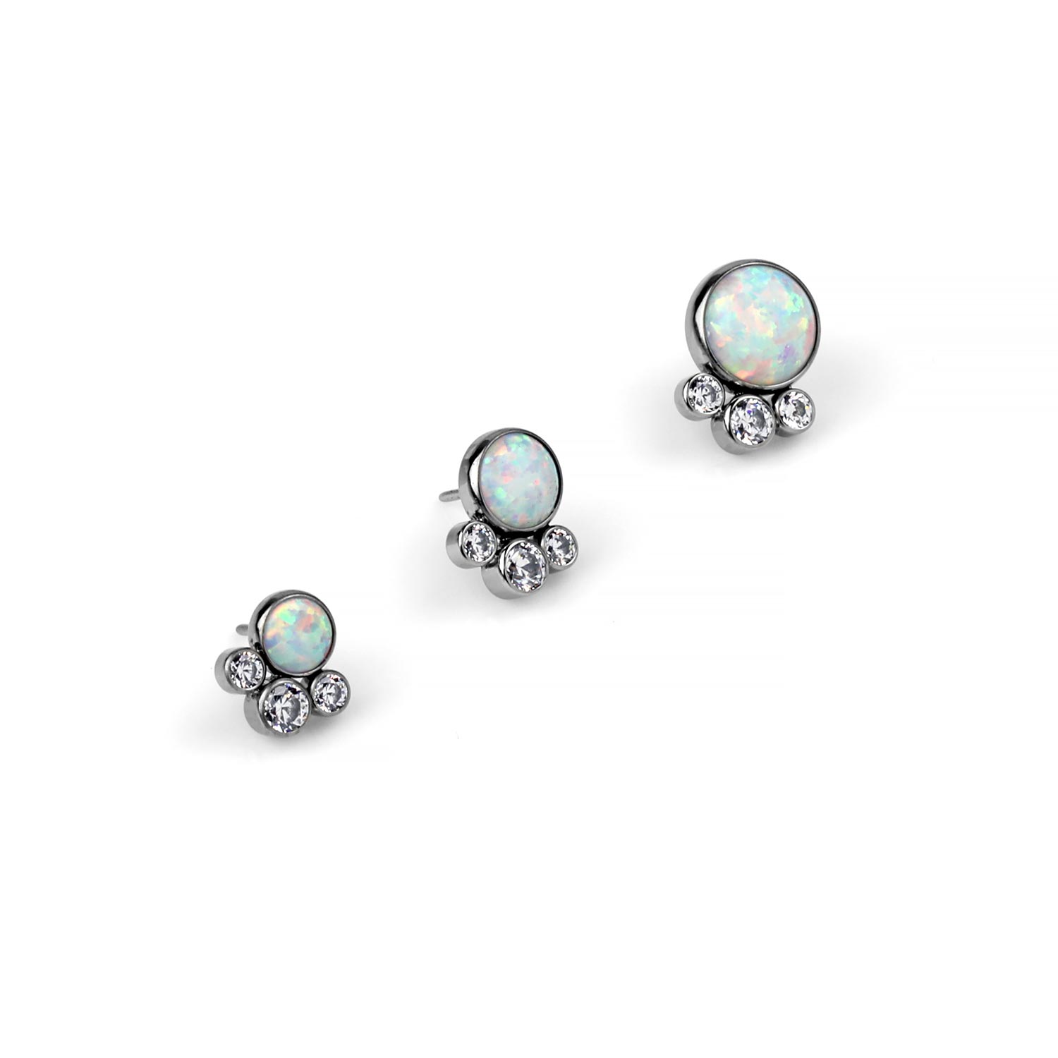 Titanium Tangent Clusters Threadless End