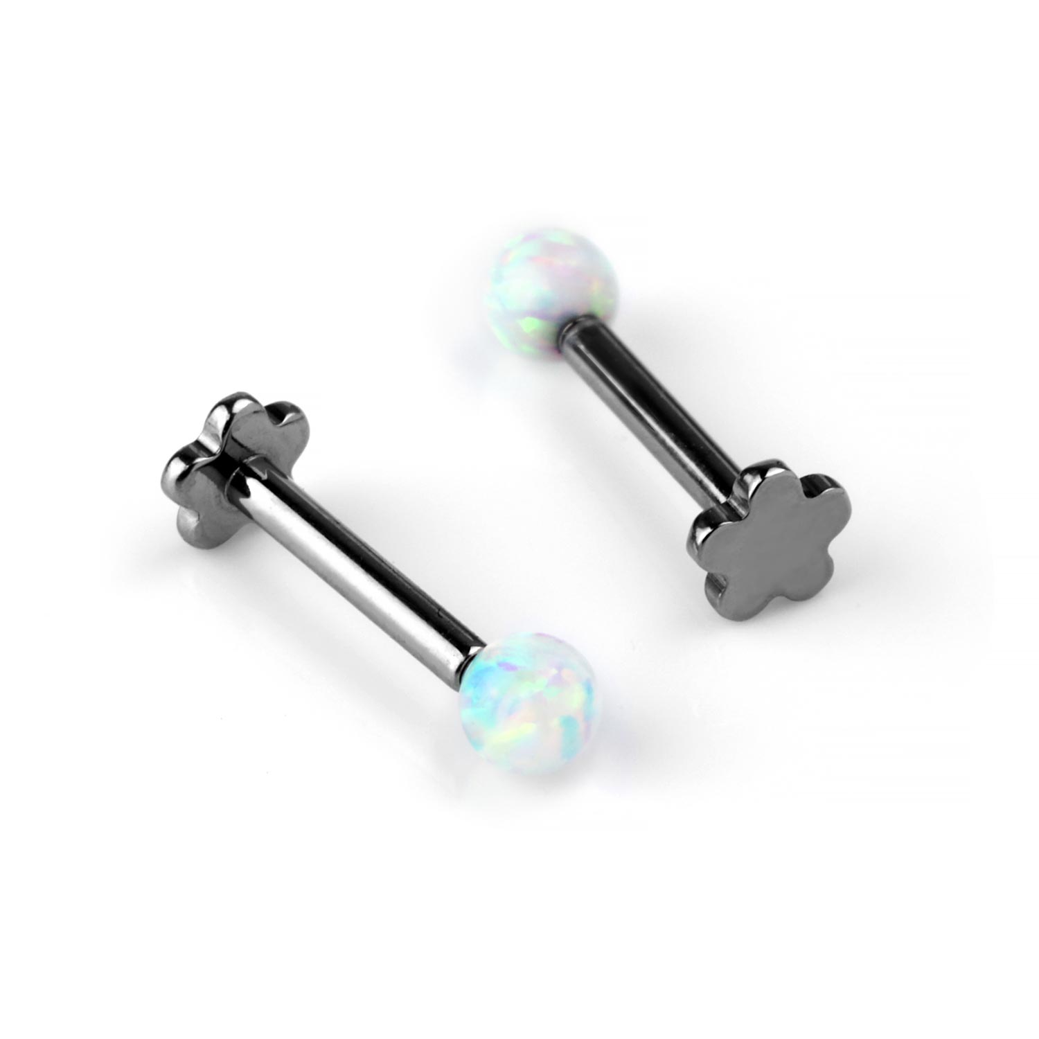 Titanium Threadless Opal Labret