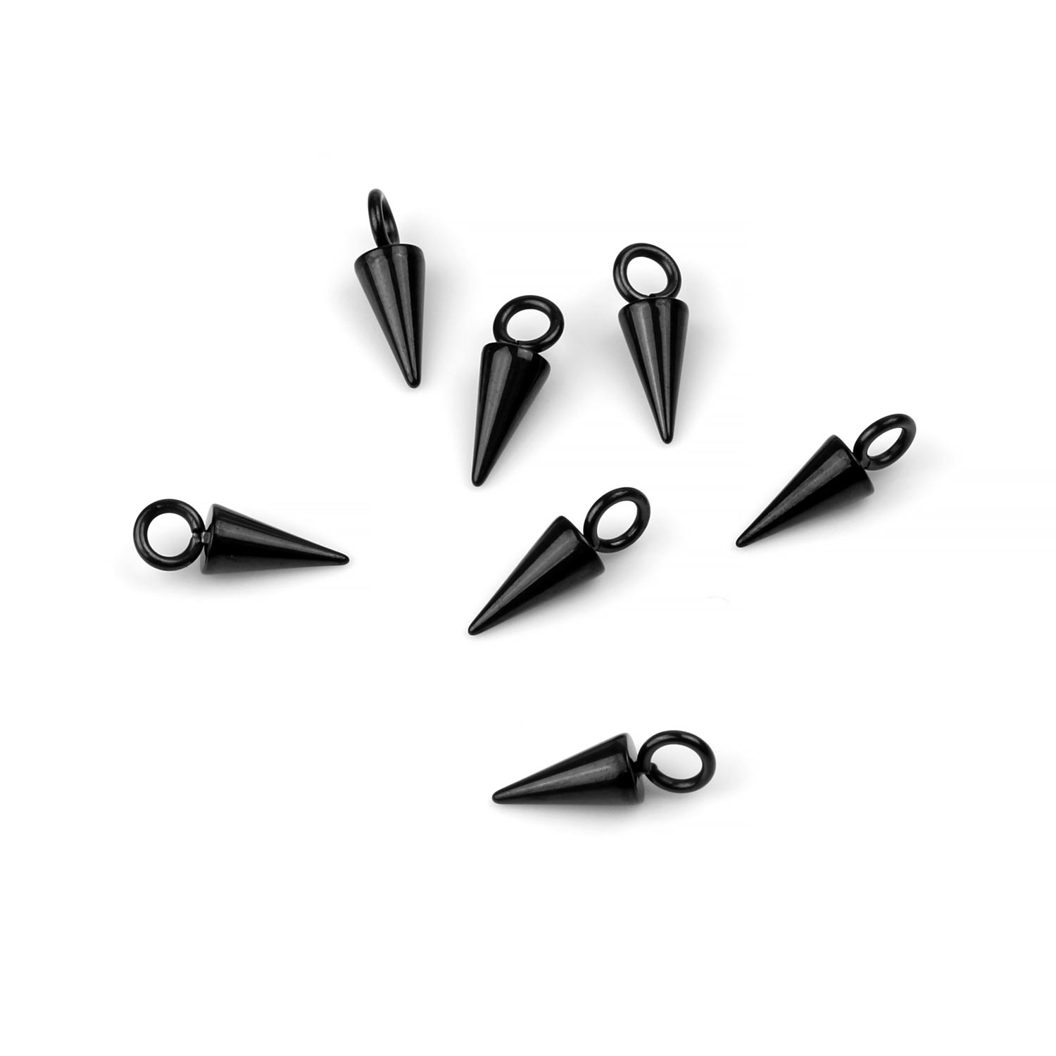 High-quality Titanium Implant Grade Spike Charms | Cone