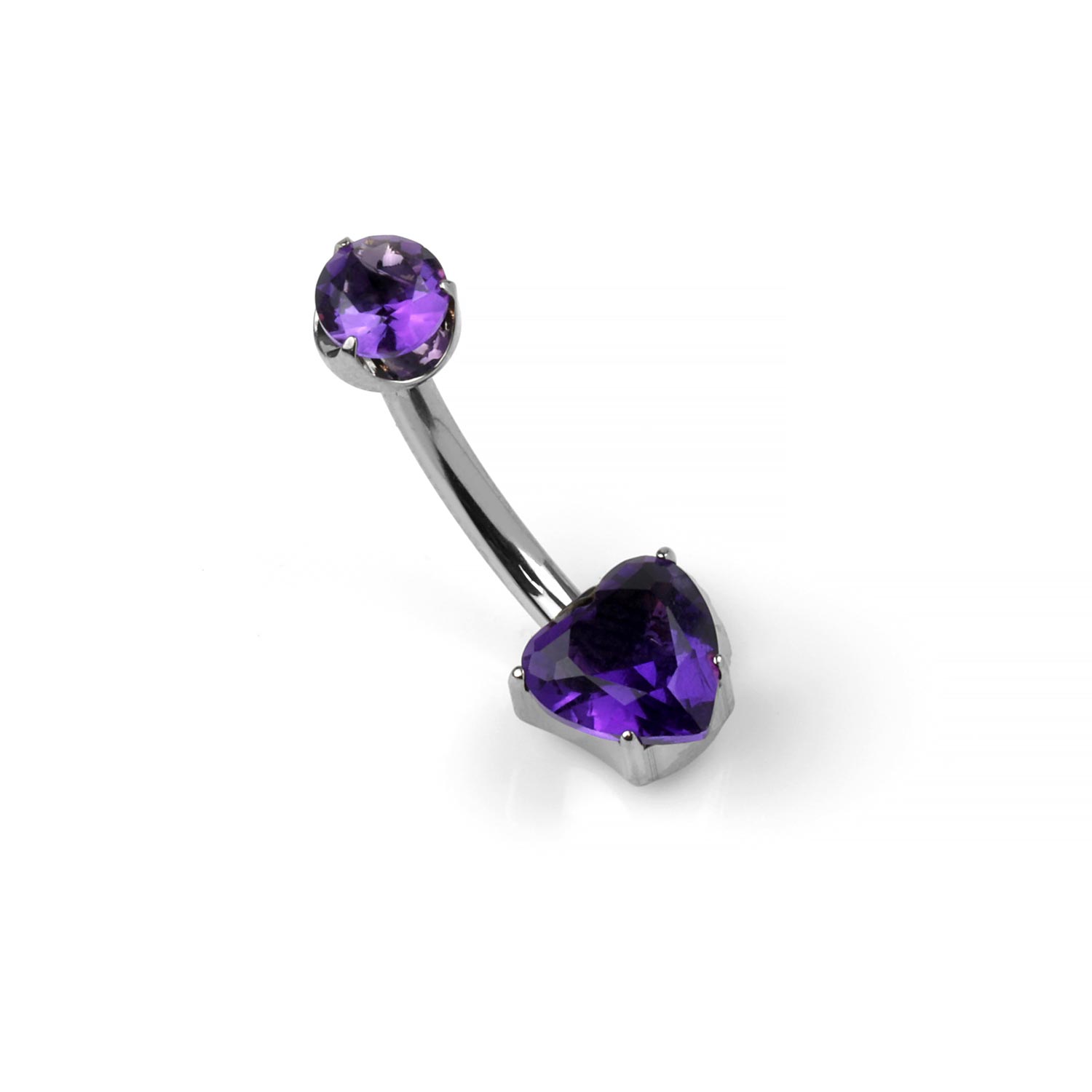 Titanium Stone Implant Grade Navel Piercing