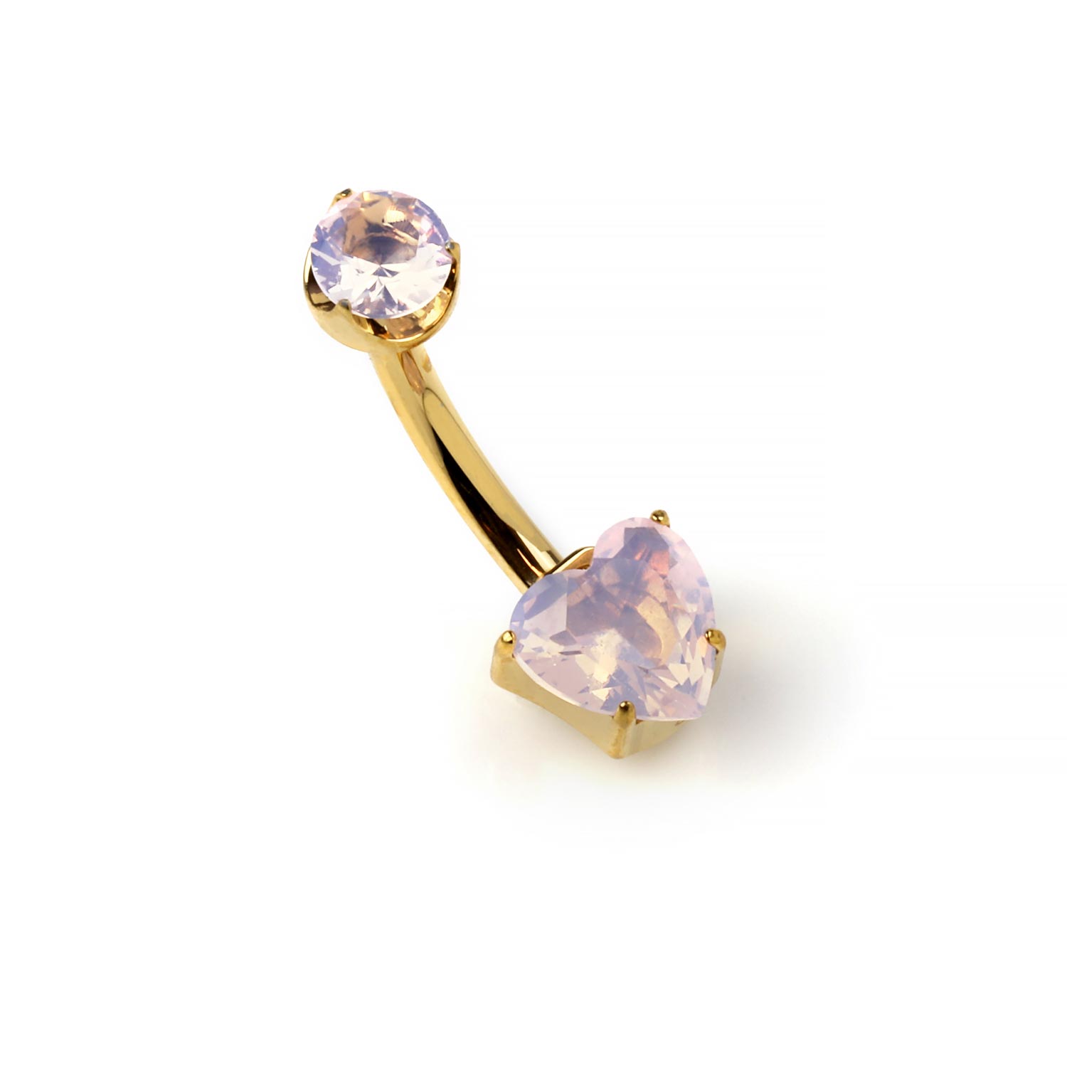 Titanium Stone Implant Grade Navel Piercing