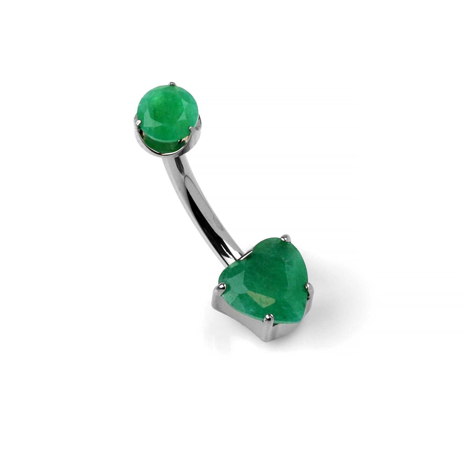 Titanium Stone Implant Grade Navel Piercing