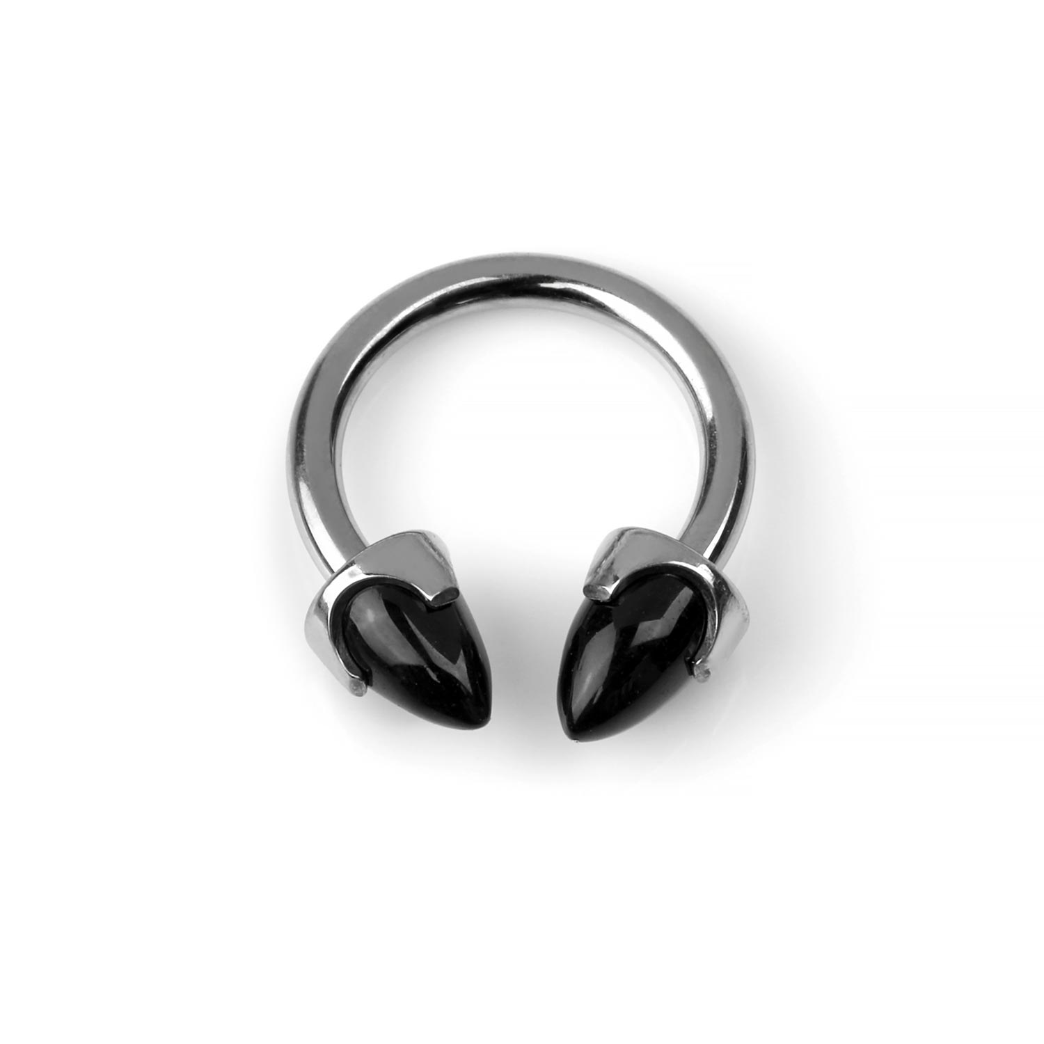 Titanium Circular Barbell With Bullet Ends