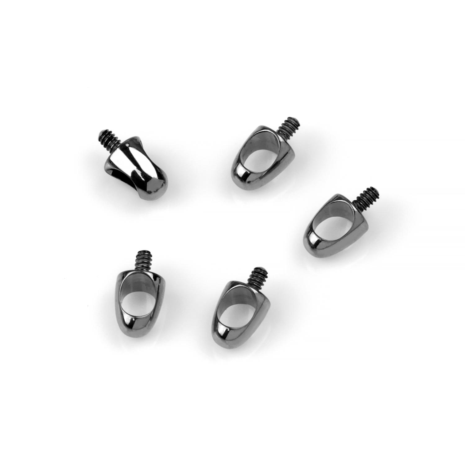 Titanium Internally Threaded Bored Bullet End