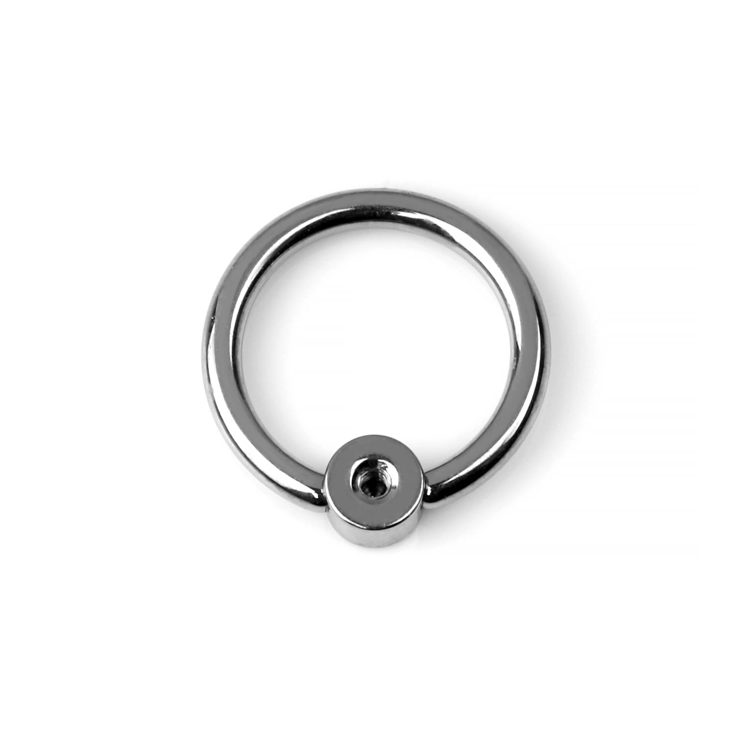 Titanium Internally Threaded Captive Bead Ring