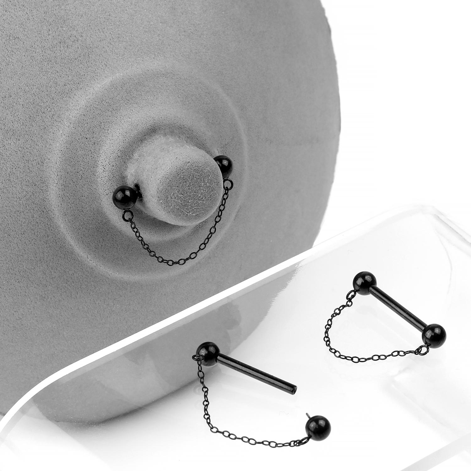 Titanium Threadless Nipple Barbell Implant Grade