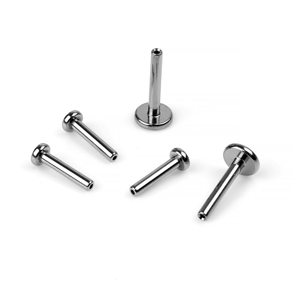 Titanium Threadless Labret Post